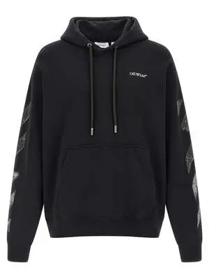 Off-White Metal Arrow Skate Hoodie - Black