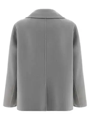 Max Mara Smmmargot Double-breasted Blazer - Gray