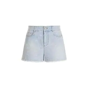 Stella Mccartney Raw Edge Hem Shorts For Women
