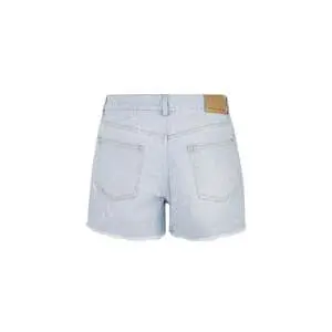 Stella McCartney Denim Shorts With Logo Detail