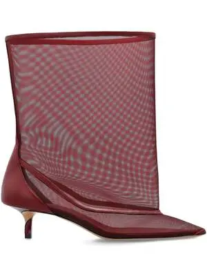 Jacquemus Tourni Mesh Boots - Multicolor