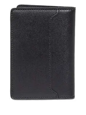 Fendi Ff Squared Leather Card Holder