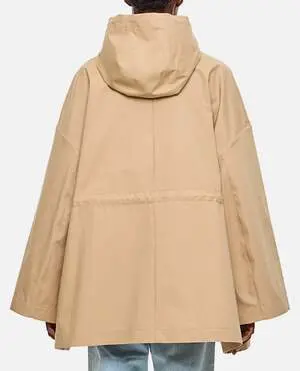 Moncler Gaillon Hooded Parka In Cotton - Multicolor