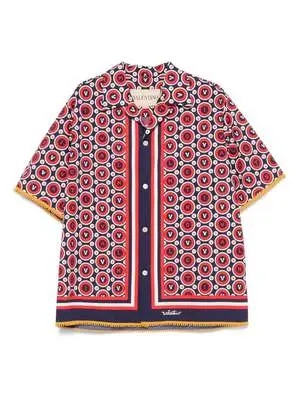 Valentino Garavani Bulles Royales` Bowling Shirt - Multicolor