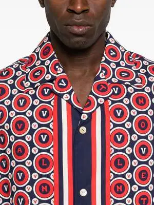 Valentino Garavani Bulles Royales` Bowling Shirt - Multicolor