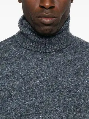 Brunello Cucinelli Alpaca Turtleneck Sweater - Multicolor