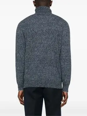 Brunello Cucinelli Alpaca Turtleneck Sweater - Multicolor