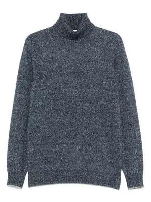 Brunello Cucinelli Alpaca Turtleneck Sweater - Multicolor