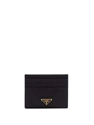 Prada Saffiano Leather Card Holder - Multicolor
