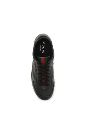 Gucci Shift Low Top Sneakers - Black
