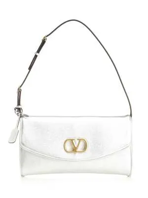 Valentino Garavani Devain Shoulder Bag - Silver
