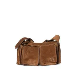Miu Miu Suede Shoulder Bag