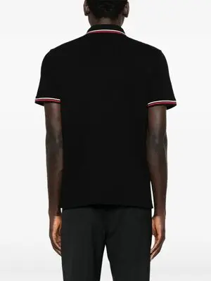 Valentino Garavani Cotton Piqué Polo Shirt With Vlogo Patch