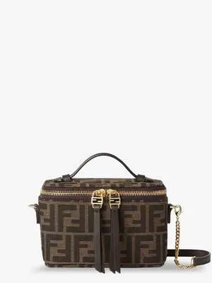Fendi Ff Jacquard Vanity Crossbody Bag