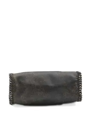 Stella McCartney Falabella Mini Bag In Antiqued Suede - Brown