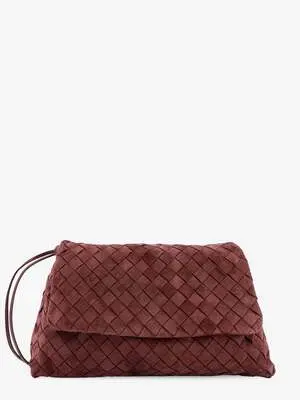 Bottega Veneta Suede Intrecciato Crossbody Bag - Multicolor