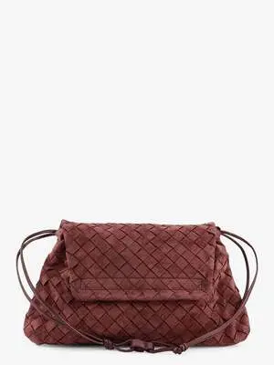 Bottega Veneta Suede Intrecciato Crossbody Bag - Multicolor