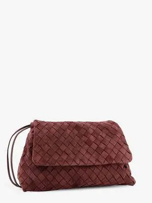 Bottega Veneta Suede Intrecciato Crossbody Bag - Multicolor