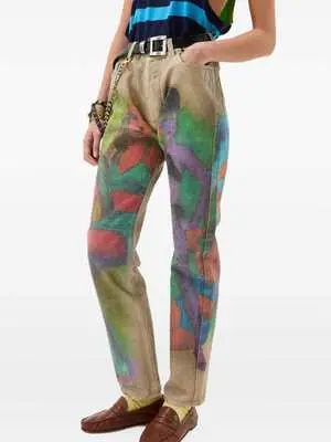 Versace Printed Jeans