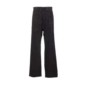 GOLDEN GOOSE Embellished Flare Jeans With Cut-out Detail