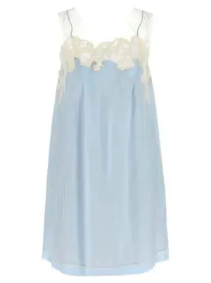 MAISON MARGIELA Taped Cupro Mini Dress