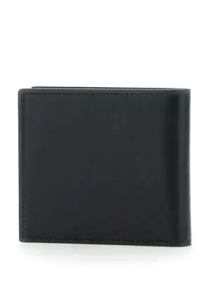 Amiri Bi-fold Wallwt With Logo Lettering On The Front In Leather