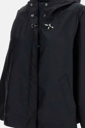 FAY Short Parka In Technical Poplin - Multicolor
