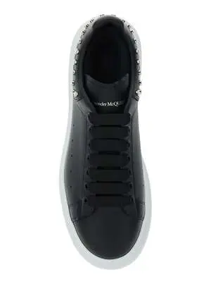 Alexander McQueen Studded Leather Low Top Sneakers - Multicolor