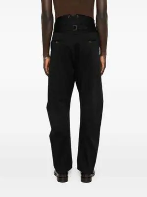 VIVIENNE WESTWOOD Buckle Cotton Trousers
