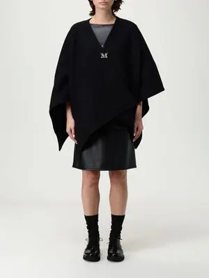 Max Mara Alpaca Vicugna Blend Cape - Black