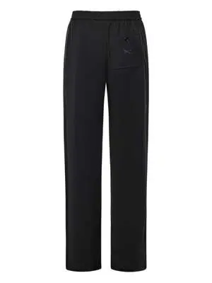 Celine Wool Trousers With Calèchem Embroidery