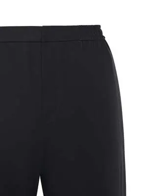 Celine Wool Trousers With Calèchem Embroidery