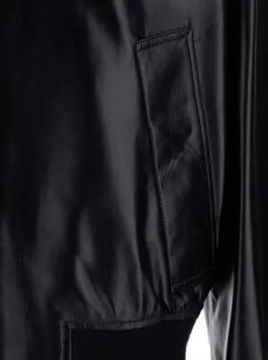 Bottega Veneta Leather Bomber Jacket