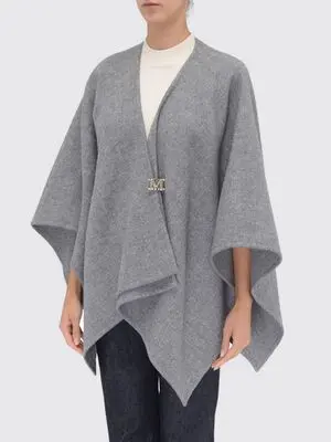 Max Mara Alpaca Vicugna Pacos Cape - Gray
