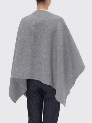 Max Mara Alpaca Vicugna Pacos Cape - Gray