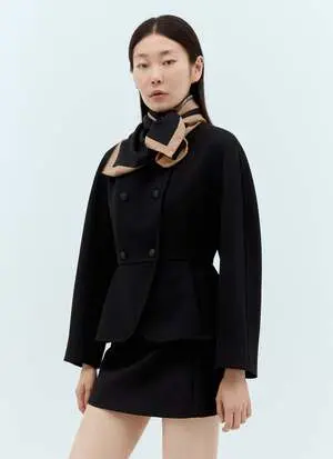 Max Mara Printed Silk Scarf