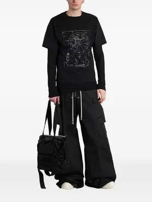 Rick Owens Brad T-shirt In Cotton Jersey - Black