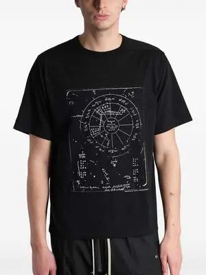 Rick Owens Brad T-shirt In Cotton Jersey - Black