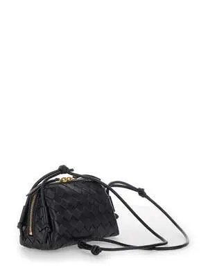 Bottega Veneta Intrecciato Leather Crossbody Bag - Multicolor