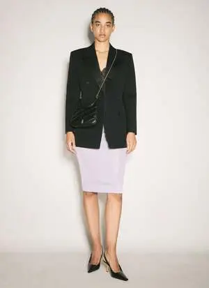 Saint Laurent Knit Pencil Skirt - Multicolor