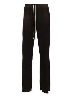Rick Owens Dietrich Wide-leg Cotton Jersey Trousers