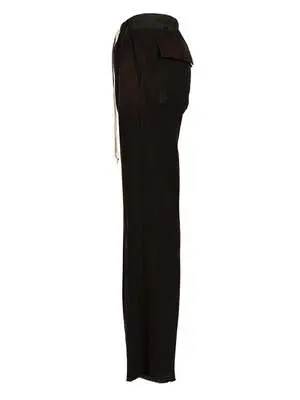 Rick Owens Dietrich Wide-leg Cotton Jersey Trousers