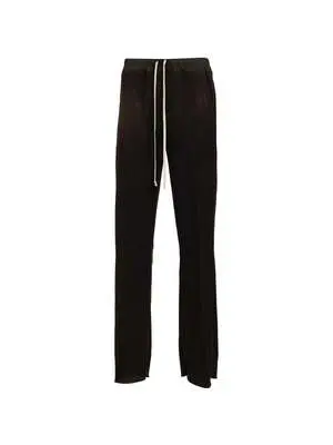 Rick Owens Dietrich Wide-leg Cotton Jersey Trousers