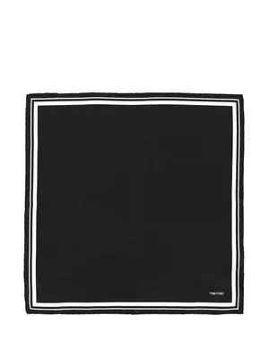 TOM FORD Silk Frame Pocket Square