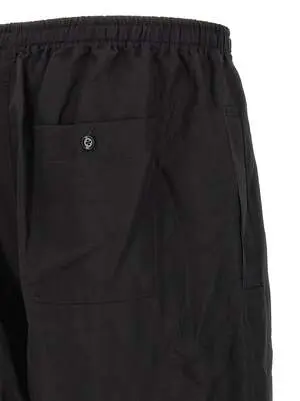 LEMAIRE Linen Viscose Blend Pyjama Pants - Black