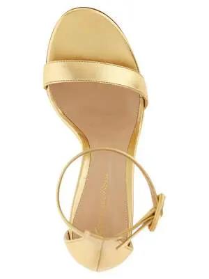 GIANVITO ROSSI Portofino Metallic Nappa Leather Sandals - Multicolor