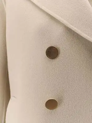 Max Mara Double-breasted Wool Coat - Multicolor