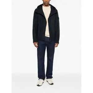 Stone Island Hooded Jacket - Blue