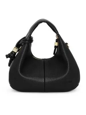 GANNI Textured Mini Hobo Bag - Multicolor