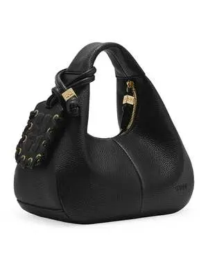 GANNI Textured Mini Hobo Bag - Multicolor